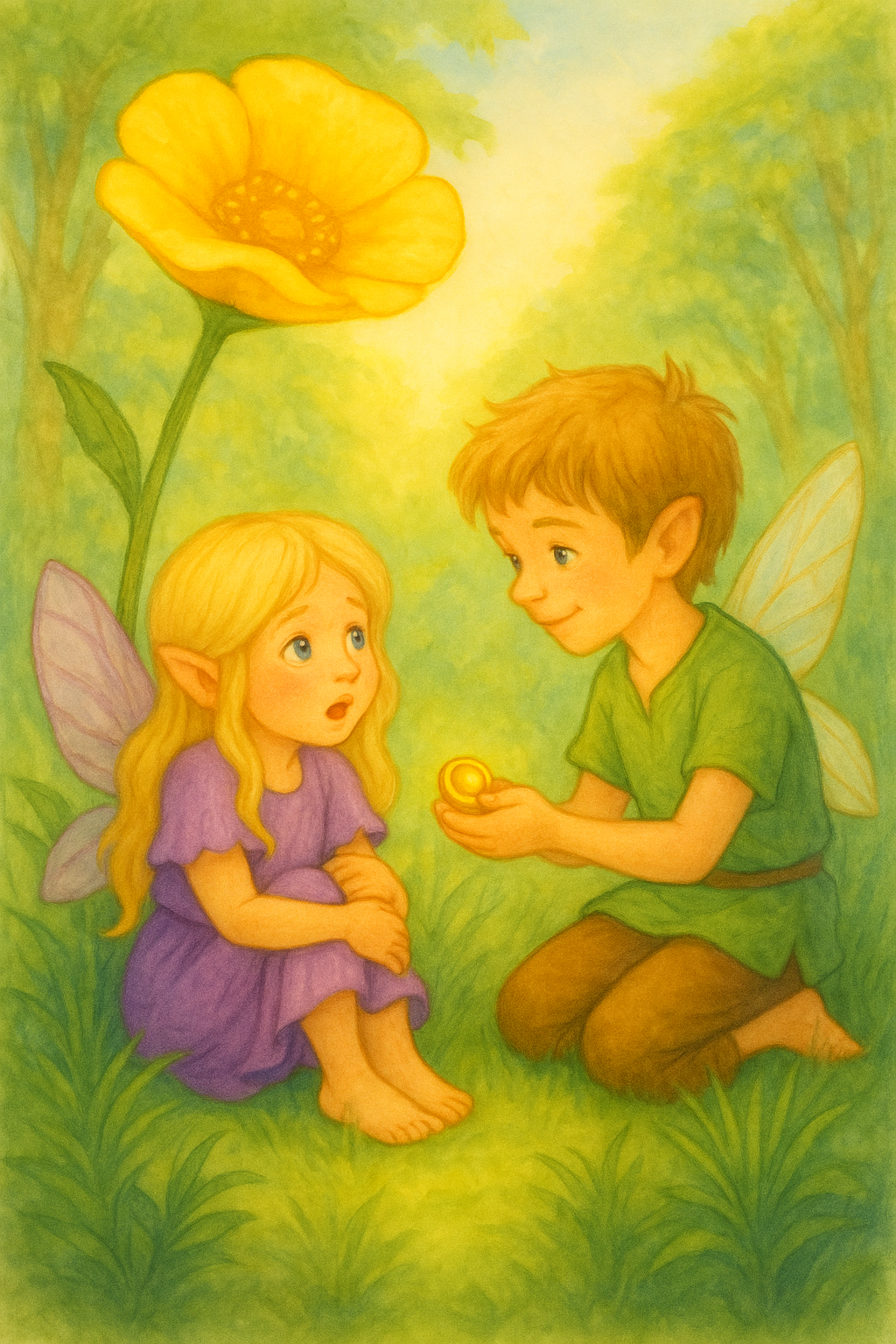 Little Renee of Sunshine Image of button gift - Baltimore Post-Examiner