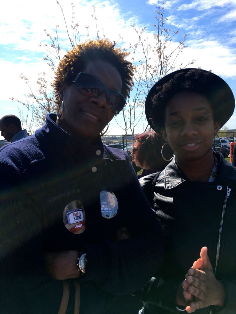 Clinton rally attracts state-wide attention in Maryland - Baltimore ...